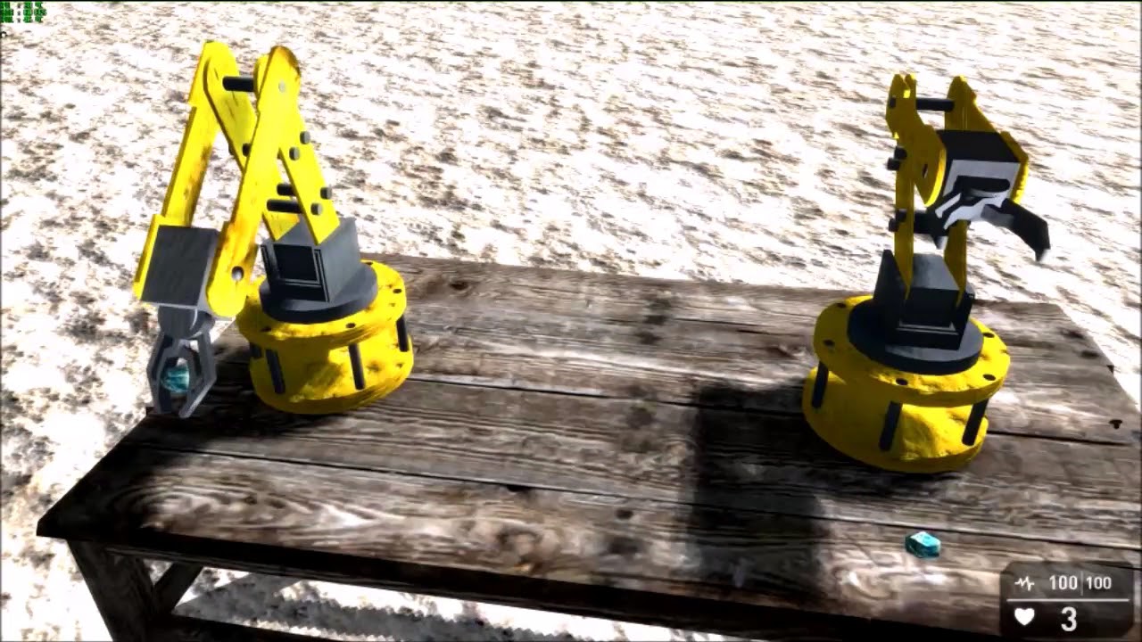 robot arm (game guru) - YouTube