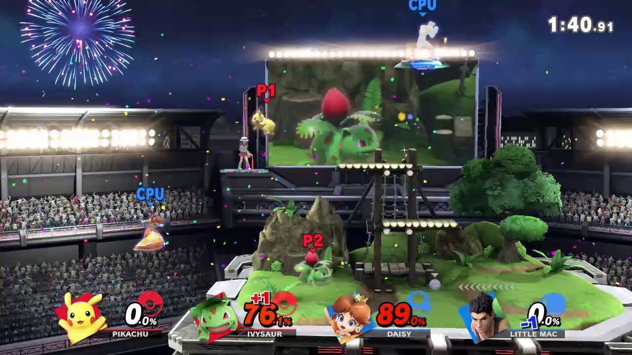 Smash Bros. Ultimate - Pokémon Stadium 1 Team Battle - YouTube