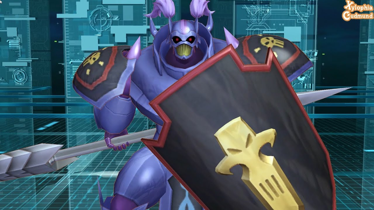 『Xylophia Gudmund』 Hagurumon Clockmon Knightmon Craniamon Evolution ...