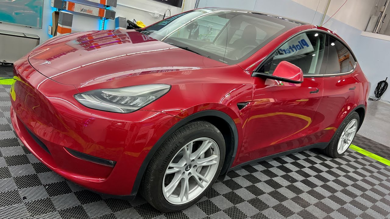 Tesla Model Y Ceramic Window Tint - YouTube