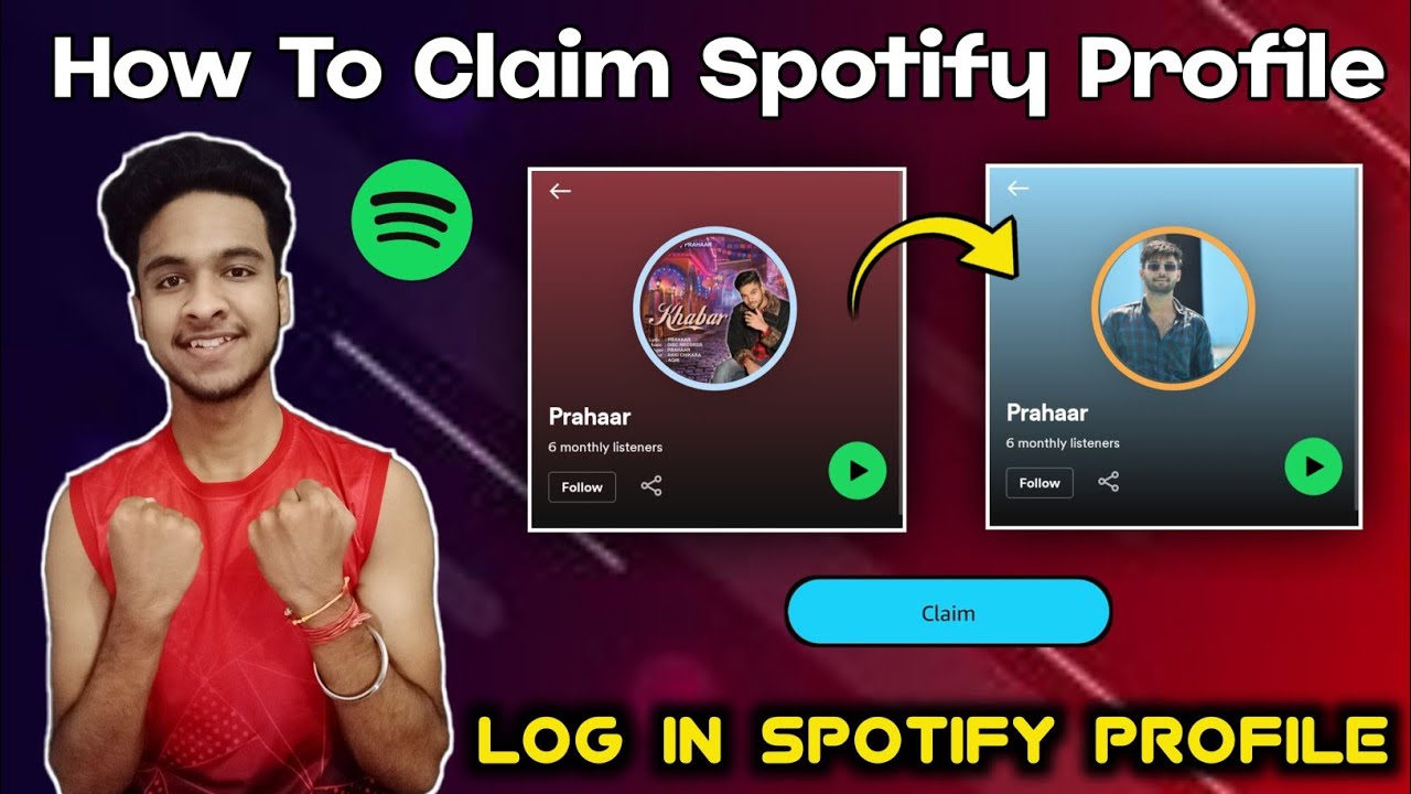 How To Claim Spotify Profile 🤩? Log in Spotify Profile/Account - YouTube