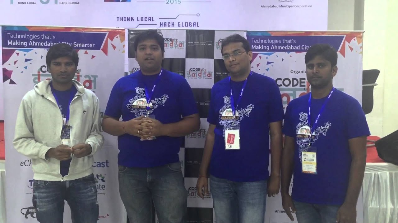 CodeForIndia & AMC's Hackathon Team: ConfigureIT - YouTube