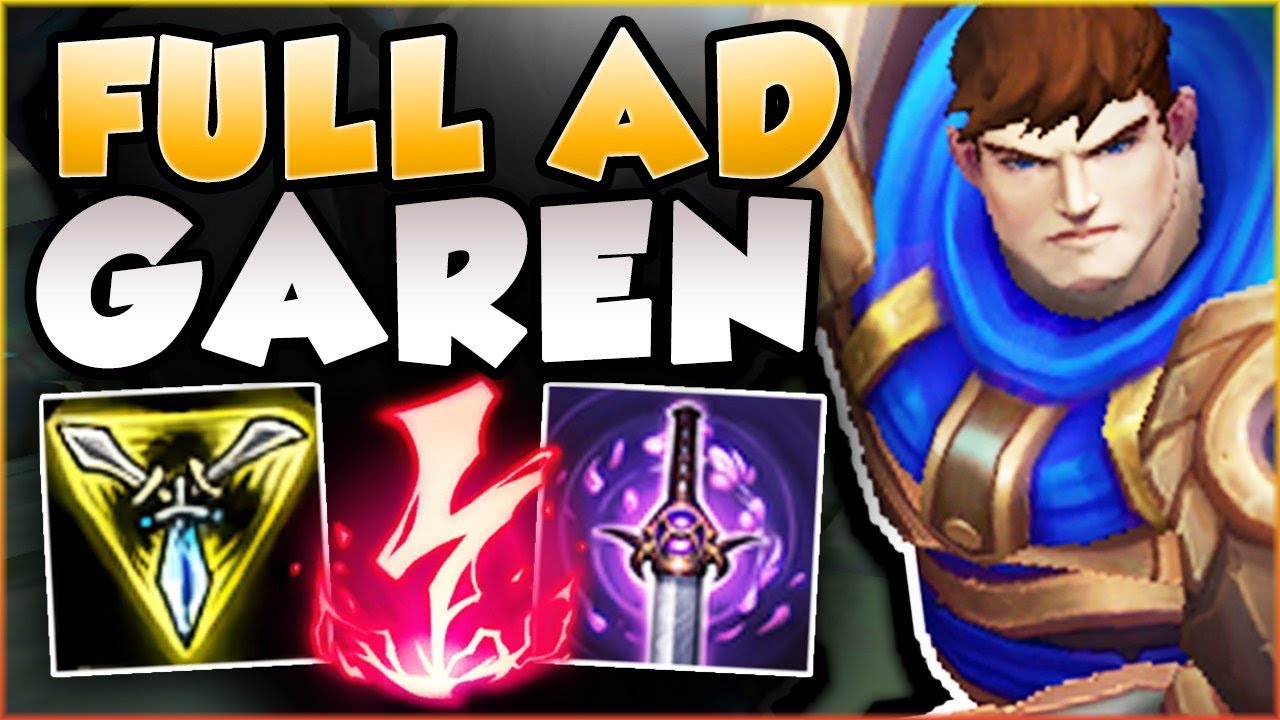 THIS BURST FROM FULL AD GAREN IS ACTUALLY UNREAL! GAREN SEASON 8 TOP ...