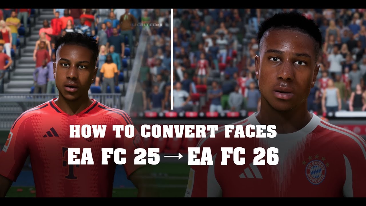 How to Convert Faces from EA FC 25 to EA FC 26 | Full Tutorial for ...