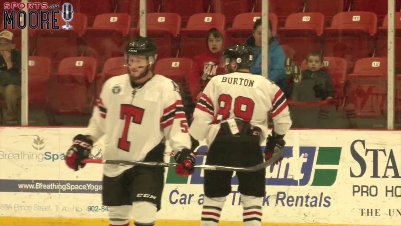 Truro Bearcats rookie Dylan Burton - YouTube