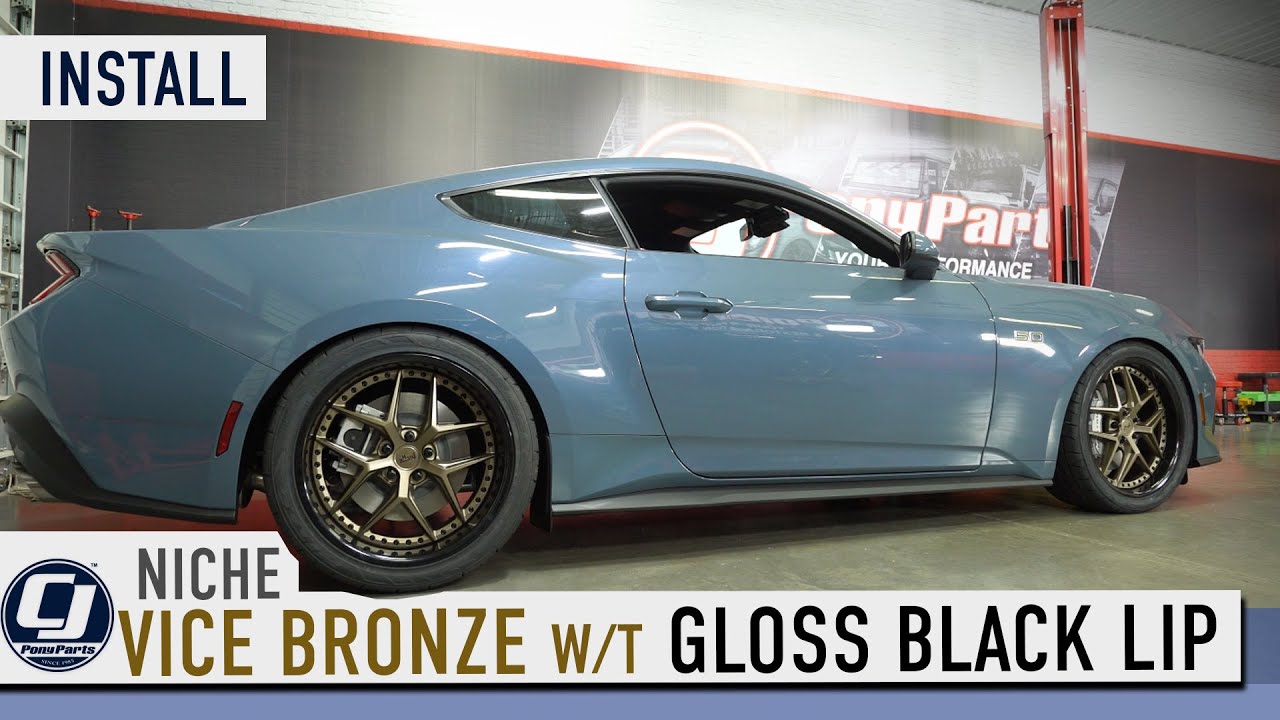 Niche Wheels Gives our 2024 Mustang A Whole New Look! #mustanggt - YouTube