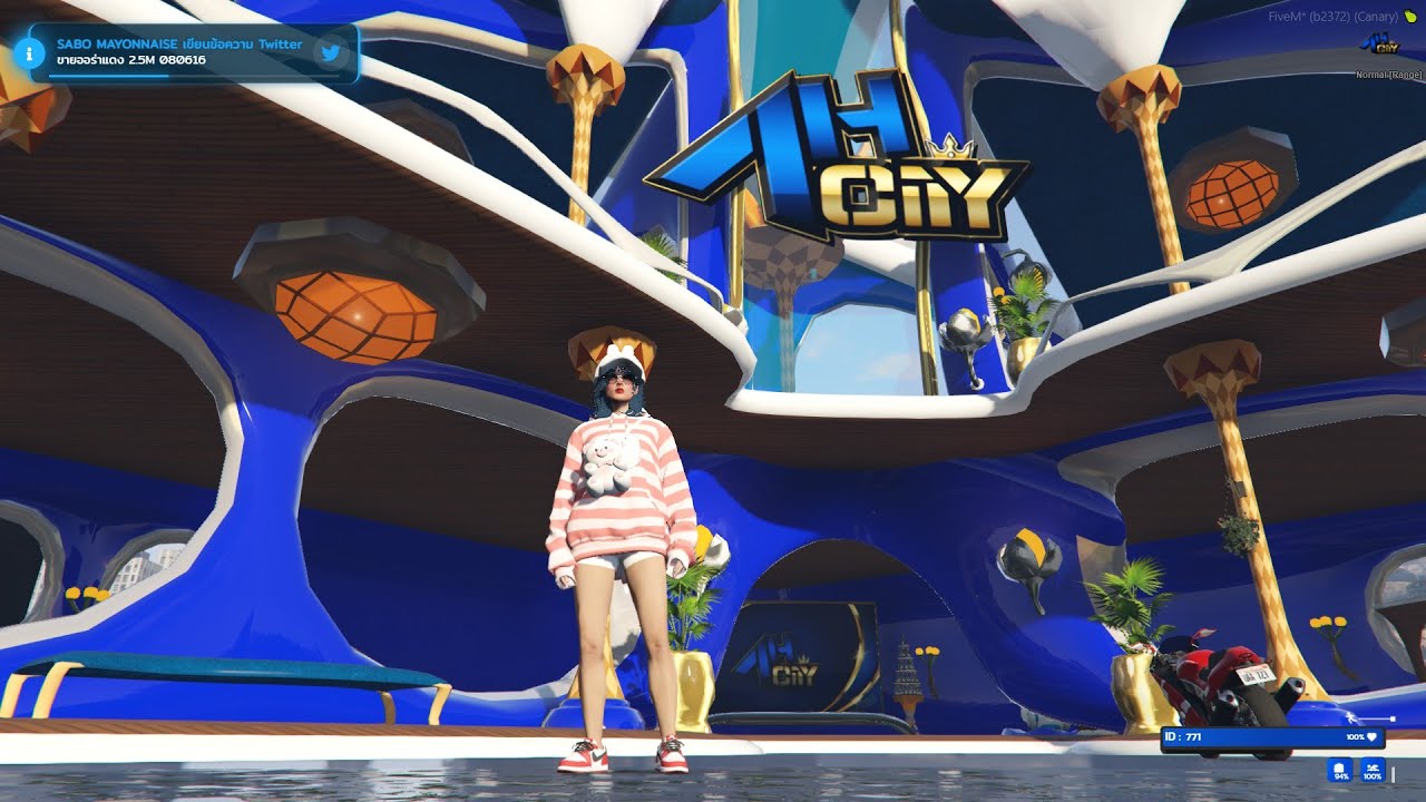 LIVE!! GTA V AH City : มาเที่ยวหาเพื่อนร้ากกกหายนะ - YouTube