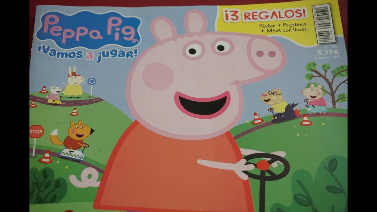 ENSEÑANDO LA REVISTA PEPPA PIG Nº154 + REGALOS - YouTube