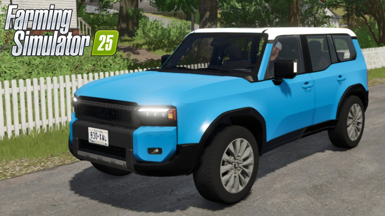 FS25 - Toyota Land Cruiser - CAR MOD for Farming Simulator 2025 ...