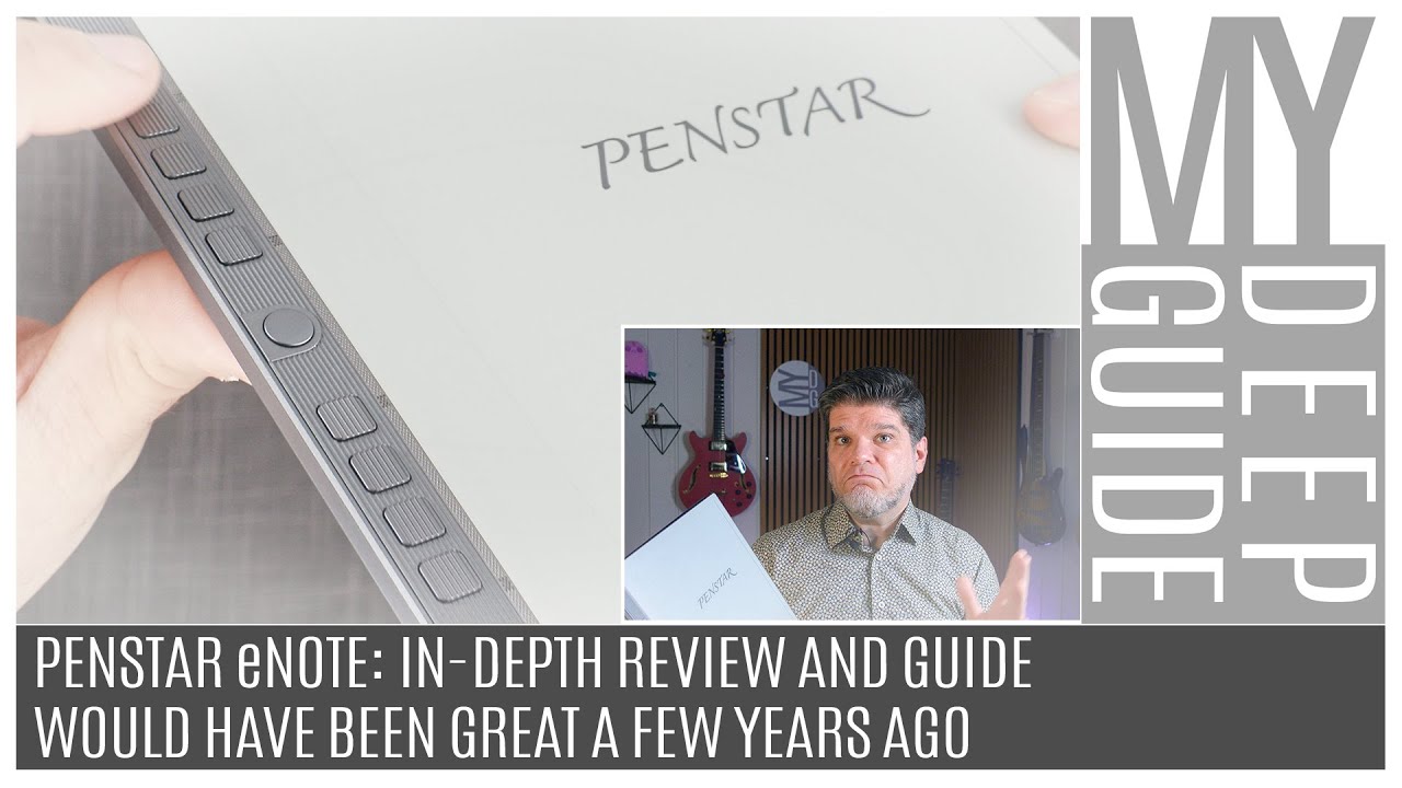 Penstar eNote: In-Depth Review of a Touchless Android 11 E-Ink Tablet ...