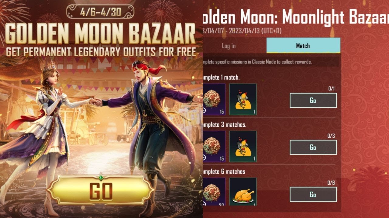 How To Get Free Coin In Golden Moon Bazaar | MoonLight Bazaar | Pubg Mobile - YouTube