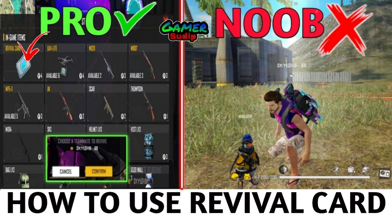 How to Use Revival Card in Free Fire || Revival Card Full Details || # ...