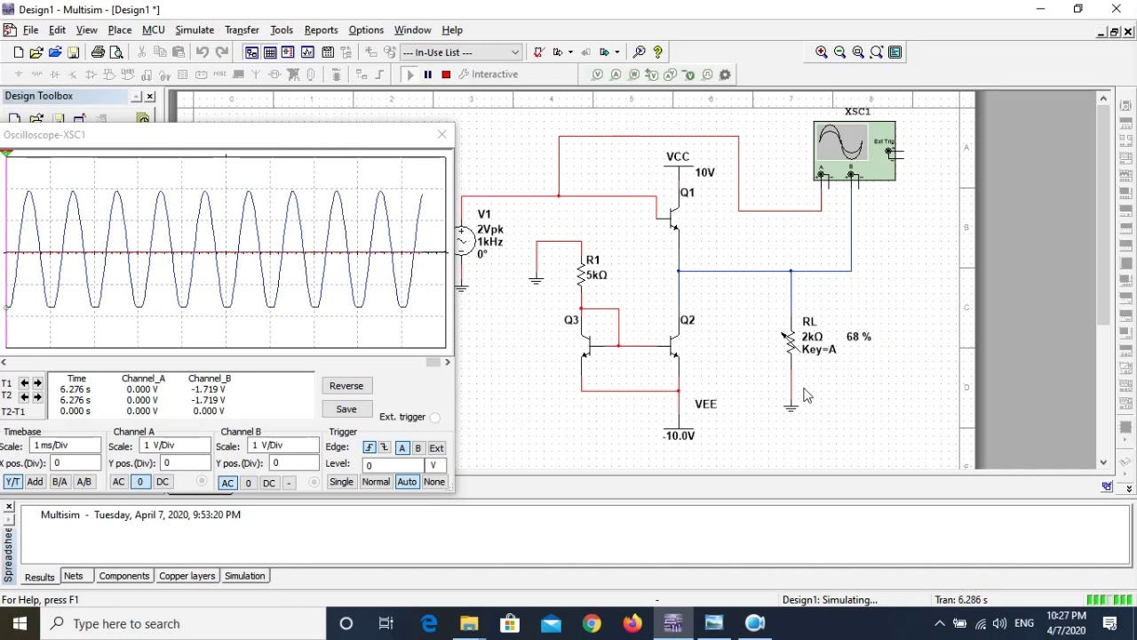 Experiment_Class A output stage - YouTube