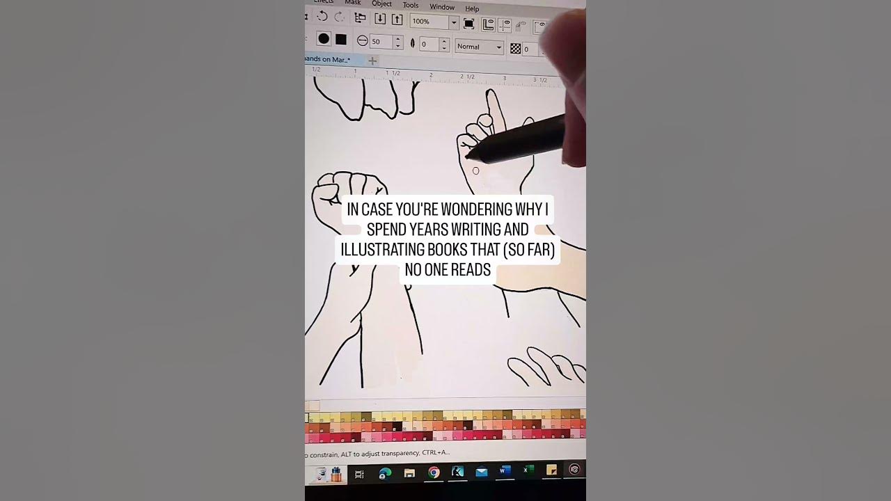 Can't believe I'm working on BOOK 2 now 🤯 #handiworksbymaddie #Christian #artist #writer - YouTube