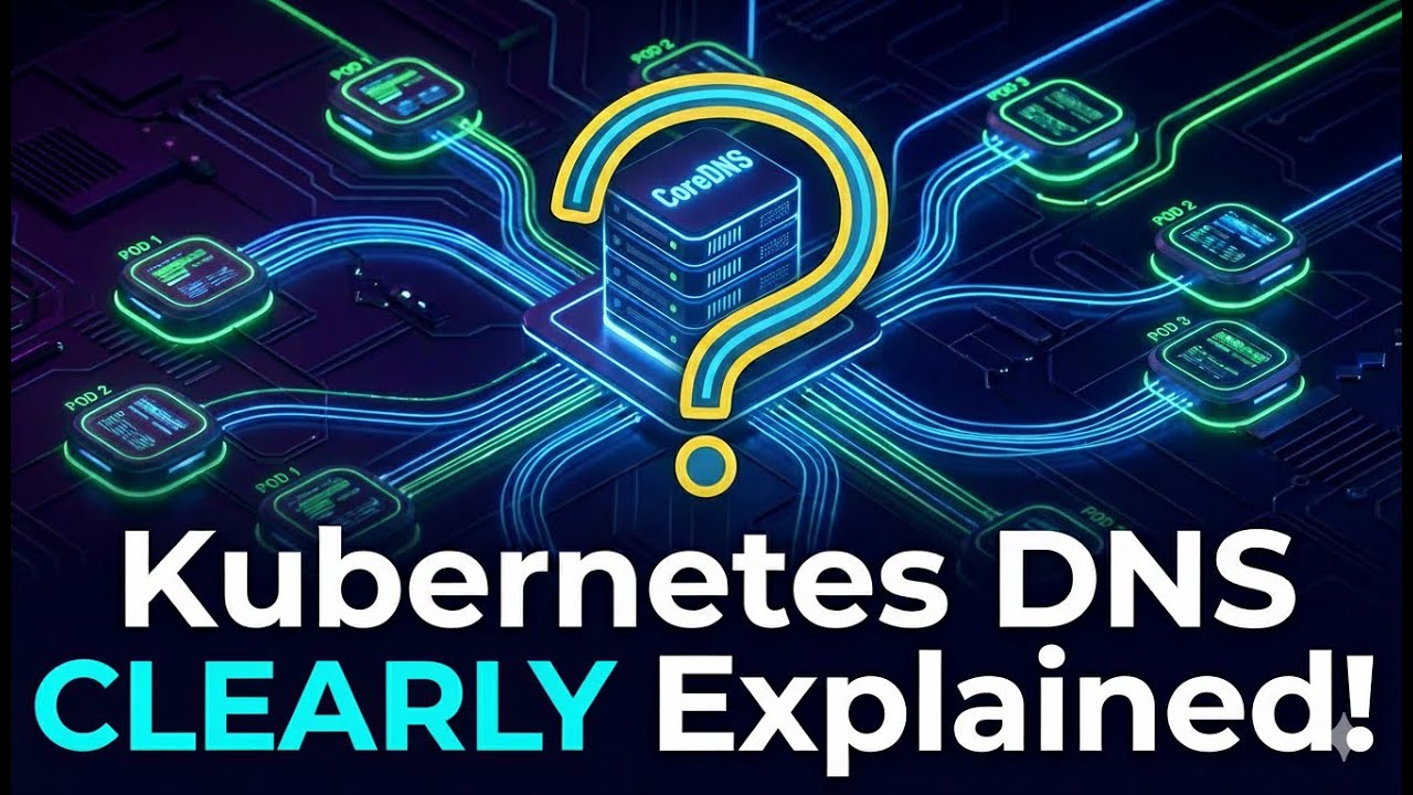 CoreDNS Explained Simply | Kubernetes DNS Deep Dive | How Service ...
