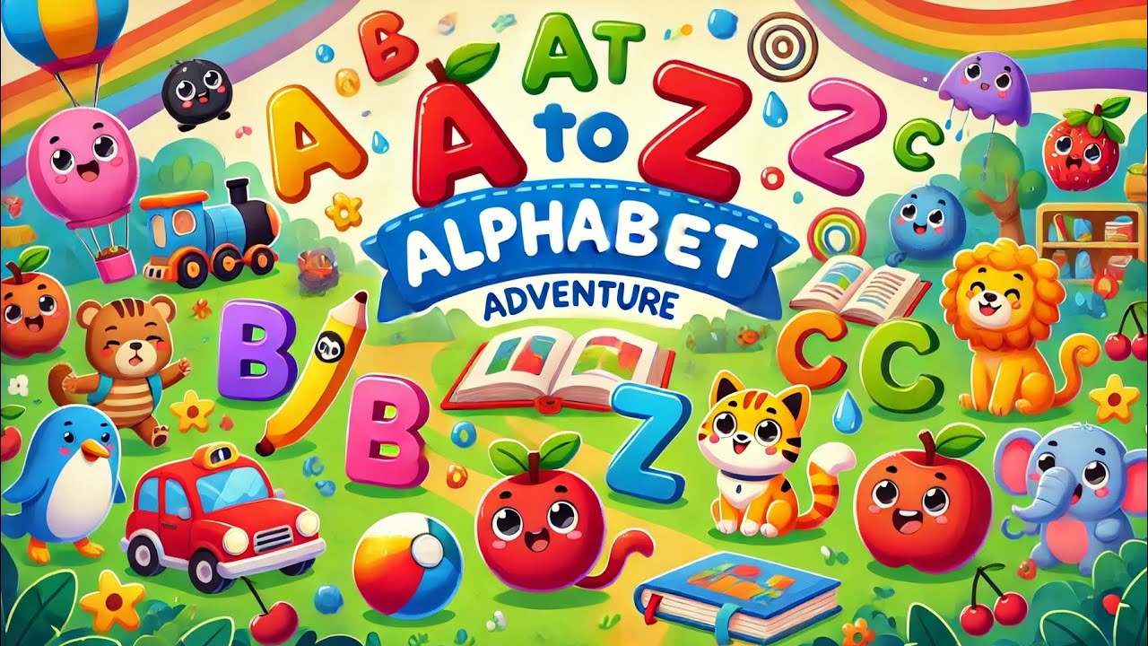 A to Z Adventure 🔤 | Fun Alphabet Learning Poem for Kids 🎶📚 - YouTube