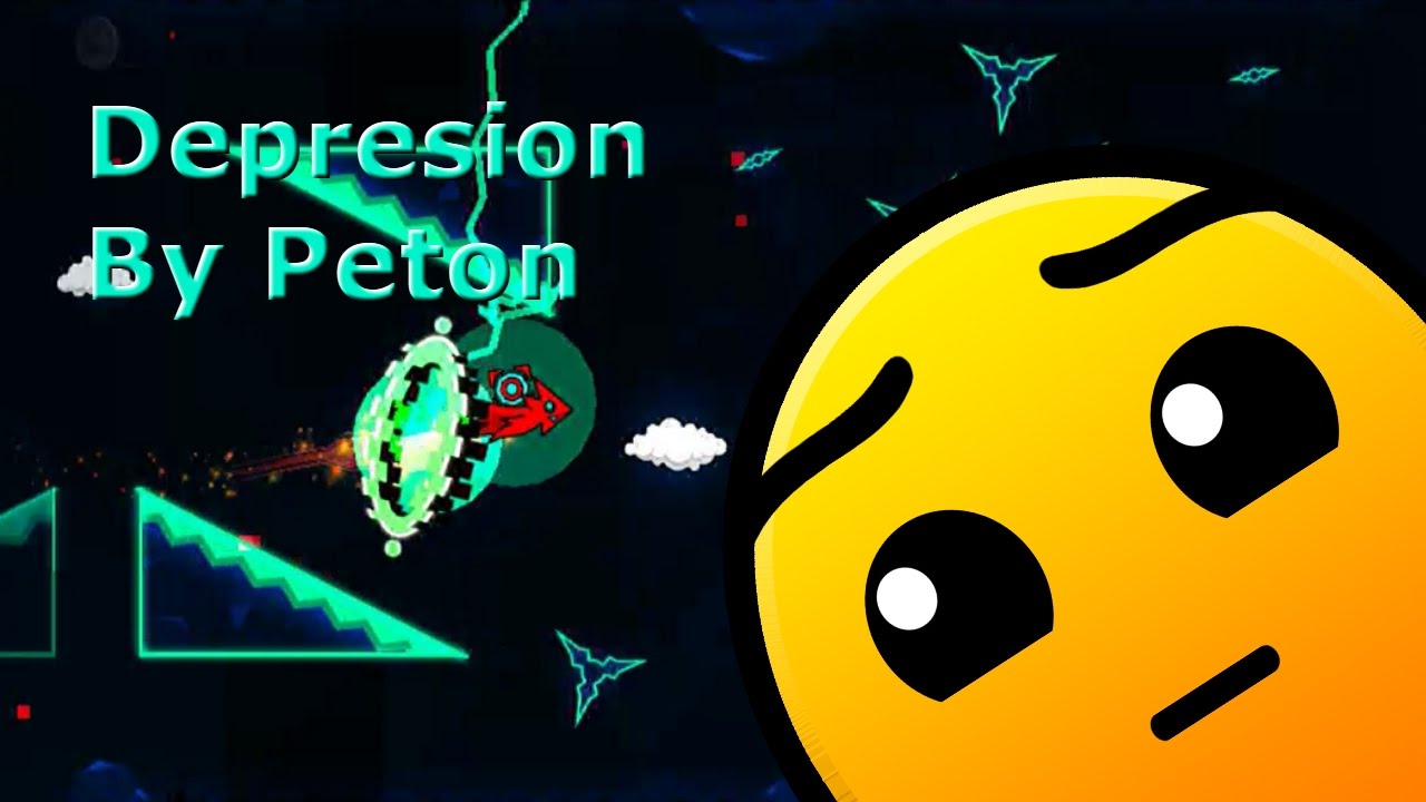 Geometry dash 2.1 Depression By peton - YouTube