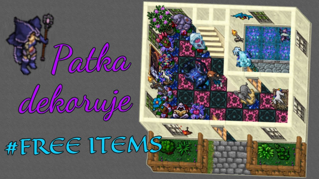 Tibia - darmowe itemy do domku - YouTube