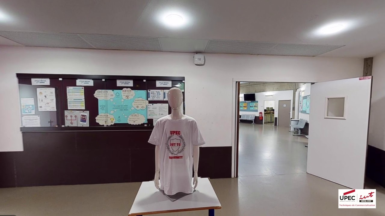 Visite virtuelle du département TC de l'IUT de Créteil-Vitry - YouTube