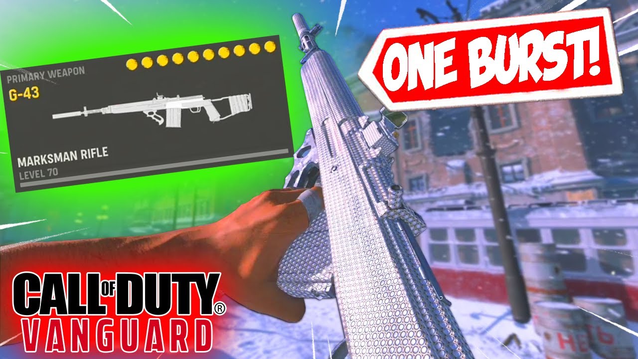The BEST Marksman Rifle in Vanguard! (G-43 One-Burst Class Setup) - YouTube