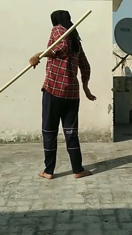 all rounder spin bow staff spinning 🥋 # training - YouTube