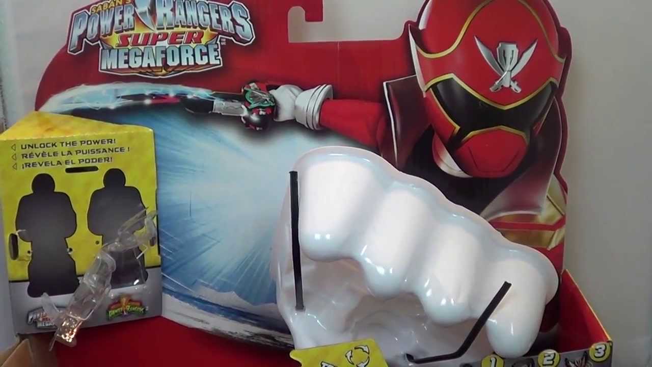 Power Ranger Super Megaforce Legendary Morpher Review - YouTube