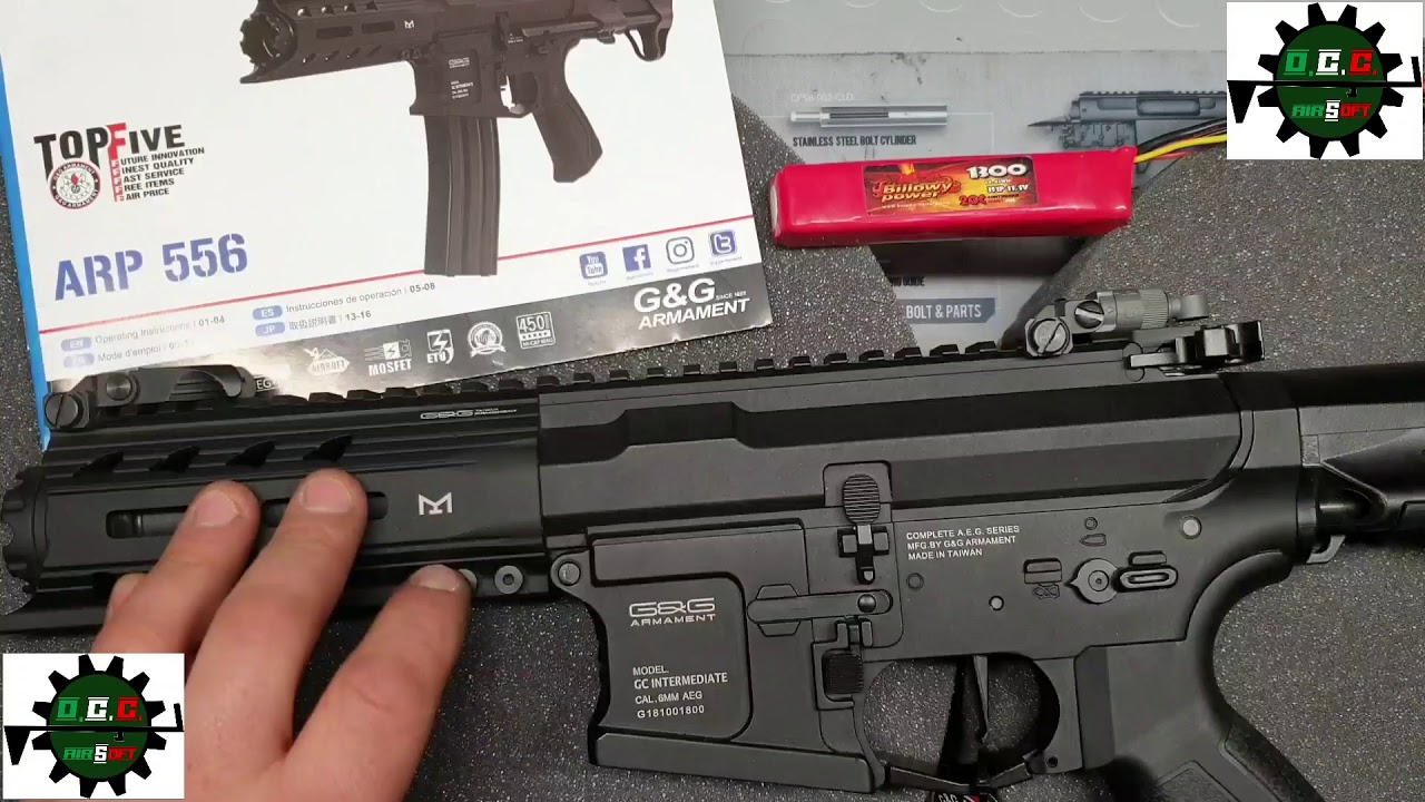 Custom ARP 556 G&G ARMAMENT - YouTube