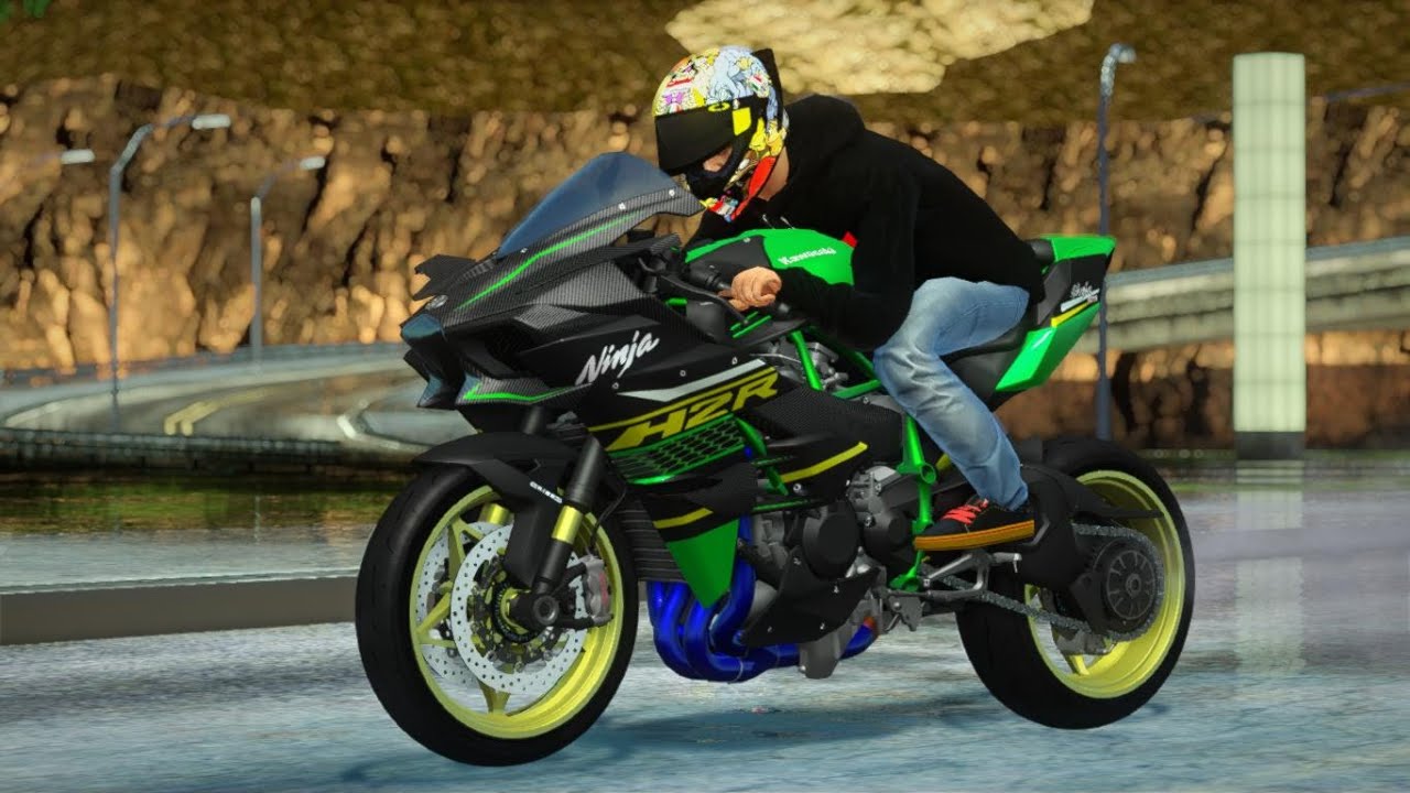 MOD GTA SA|| KAWASAKI NINJA H2R + Link - YouTube
