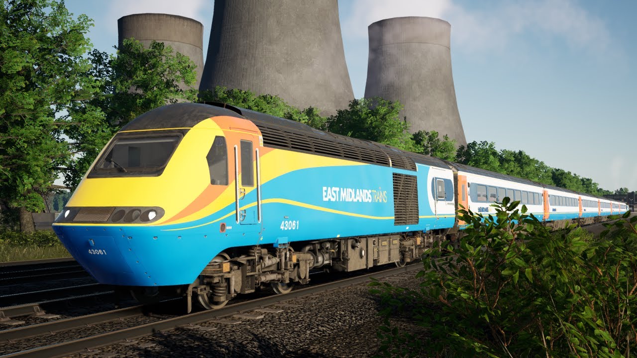 The NEW East Midlands Trains Class 43 - HST on Midland Main Line ...
