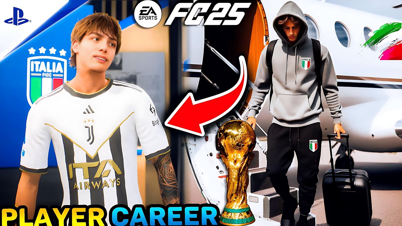 EA SPORTS FC 25 | I JOINED JUVE AND PLAYED MY FIRST WORLD CUP!!🏆 ...