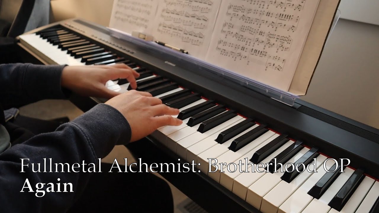 "Again" FMA: Brotherhood OP (Fonzi M Arrangement) - YouTube