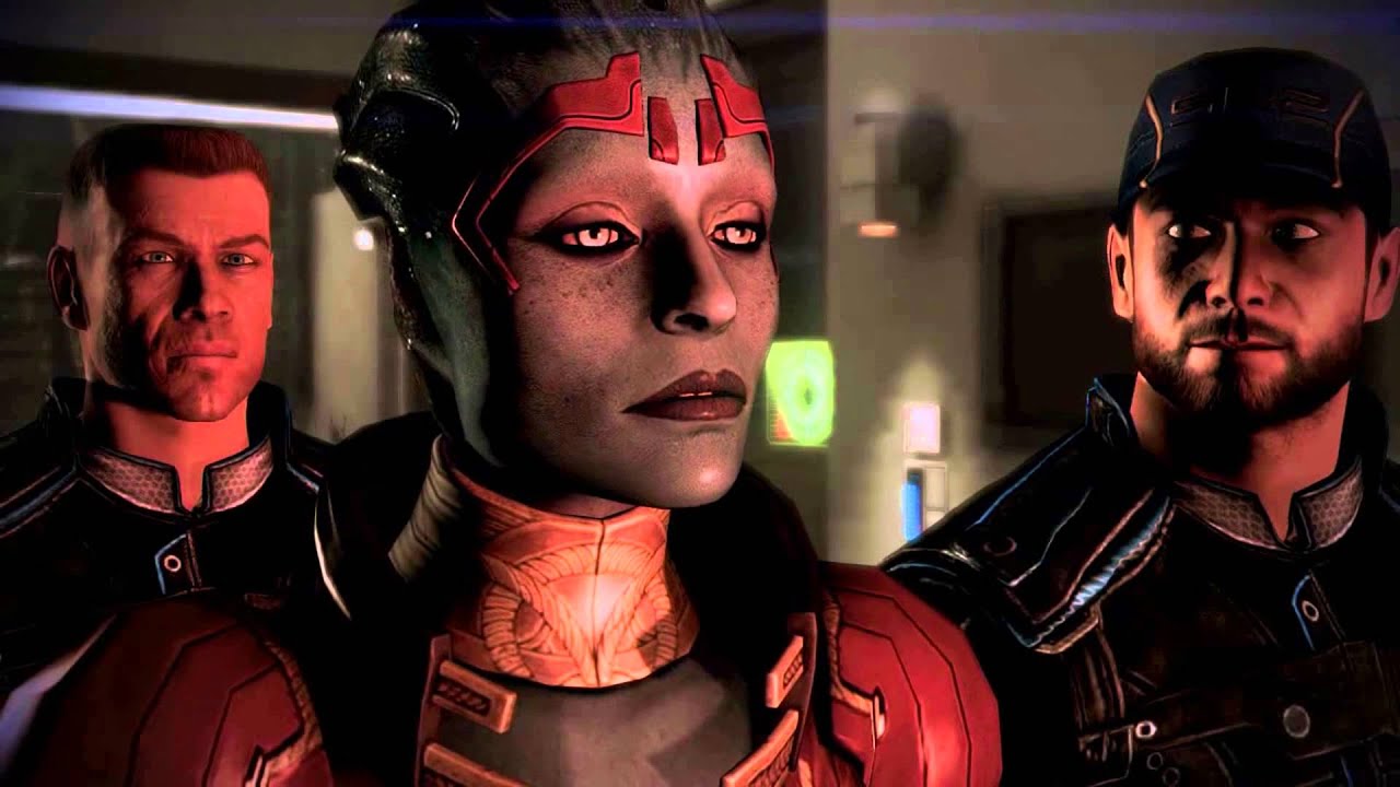 Mass Effect 3 Citadel DLC: Thane's Funeral - YouTube