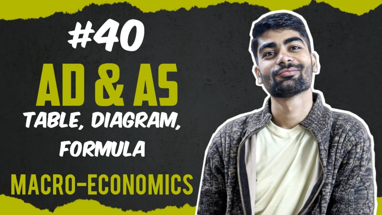 #40 AD & AS with table, formulas & diagram || Class 12 - Vivek Mishra ...