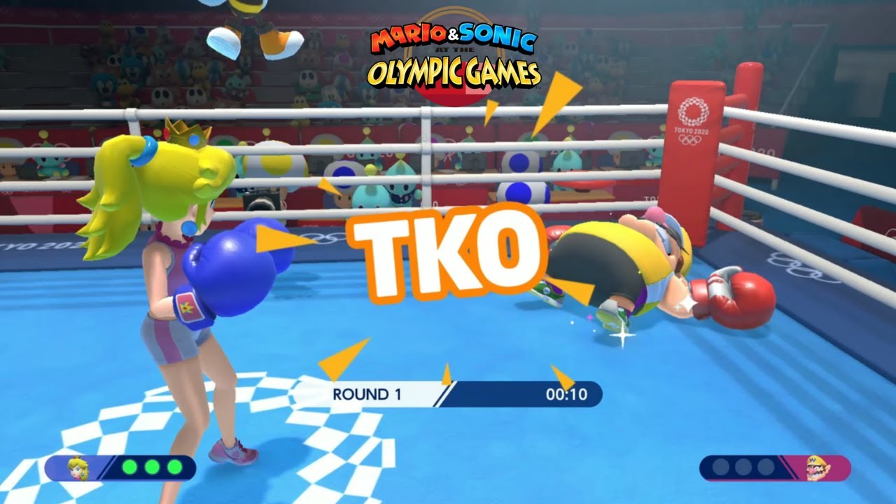 MARIO & SONIC AT THE OLYMPIC GAMES TOKYO 2020 ALL CHARACTER BOXING ...