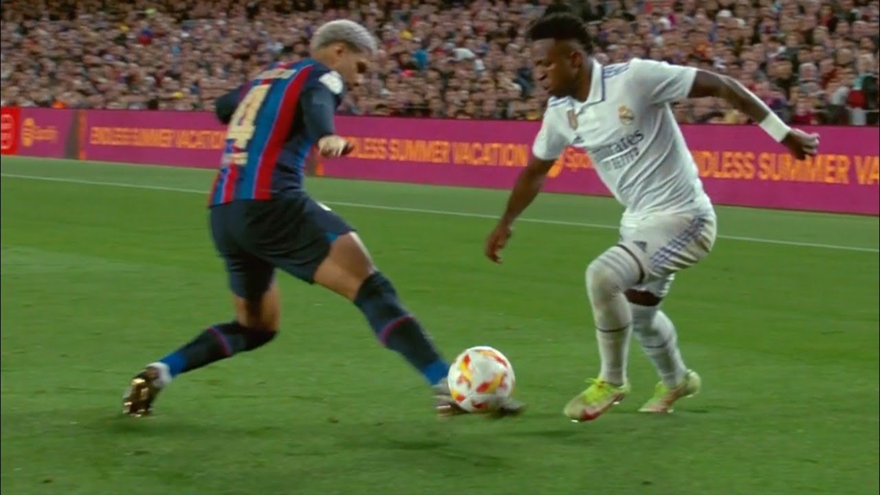 Vinicius jr Vs Barcelona - Copa De Rey - (5/4/2023)-(HD-1080i) - YouTube