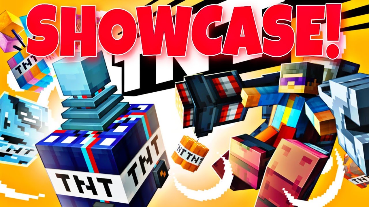 Minecraft: TNT EXPANSION PACK! (35 TNTS, BIG BERTHA, MECHS, FIREBALL ...