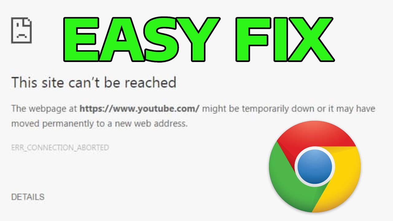 How To Fix The Web Page Might Be Temporarily Down Or It May Have Moved ...