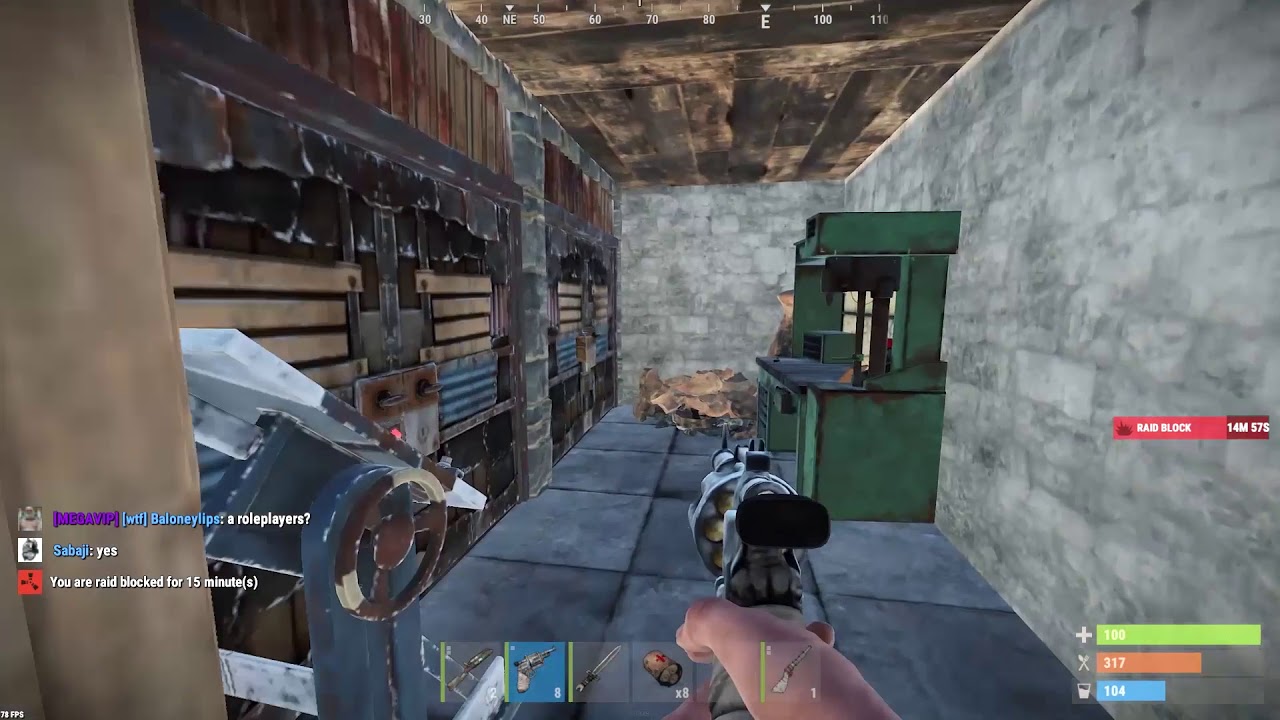 Rust Solo Raiding (no commentary) - YouTube