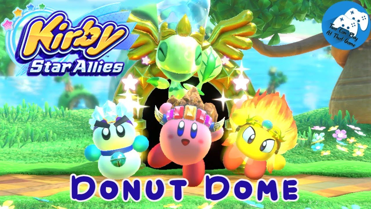 Donut Dome ~ World of Peace ~ Kirby Star Allies (Co-Op Gameplay) - YouTube