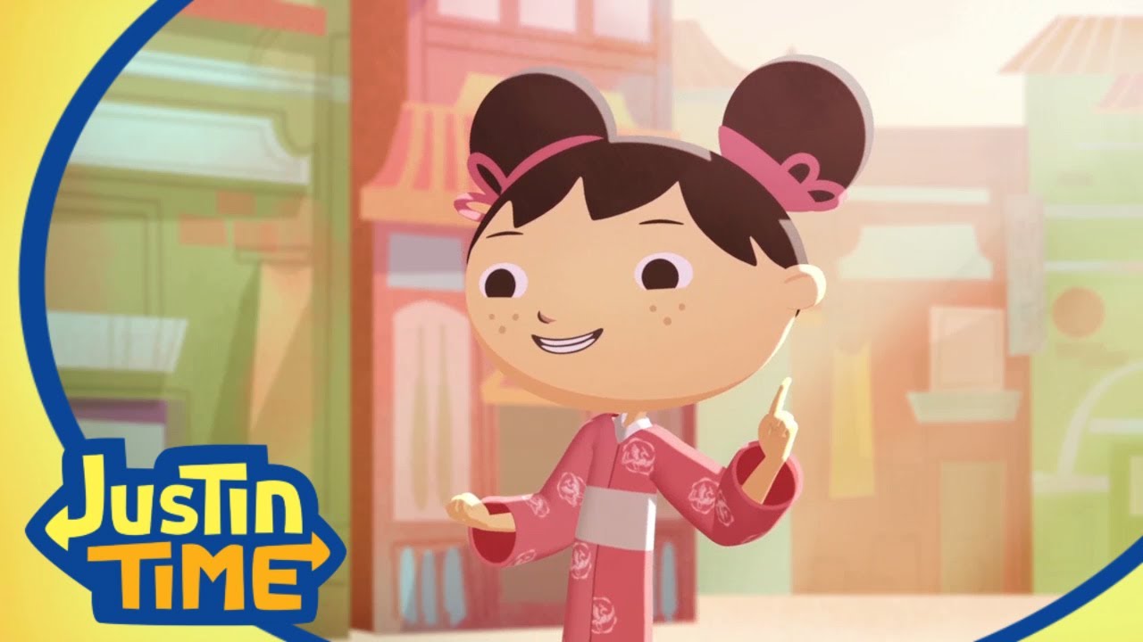 Welcome to Shanghai | Justin Time Season 2 Episode Clip - YouTube