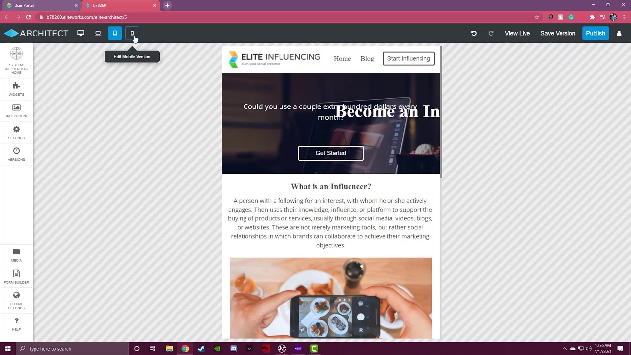 Widget Placement Options - YouTube