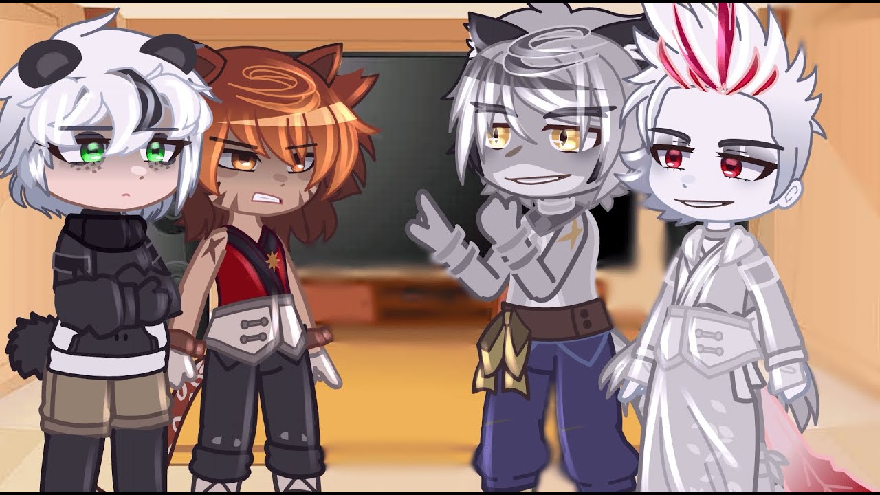 Kung Fu Panda React To Their Villains || Gacha React - YouTube