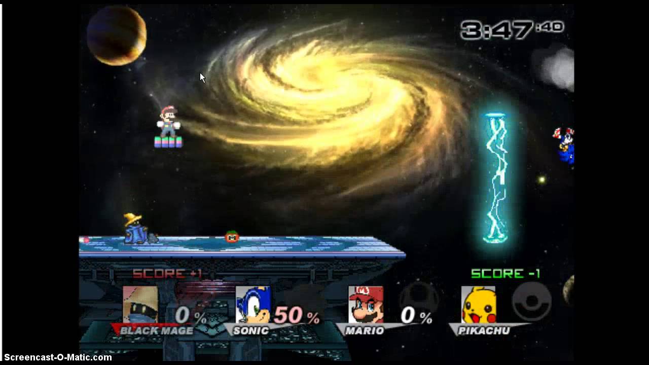 Super Smash Flash 2 -Black Mage Guide - YouTube