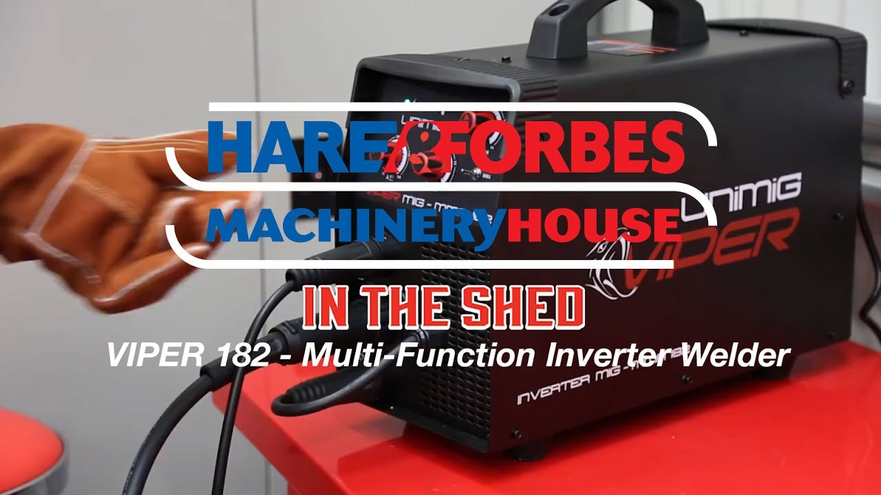 VIPER 182 - Multi Function Inverter Welder MIG MMA (W244) - In The Shed ...