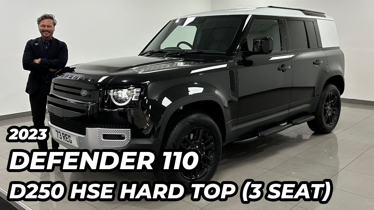 2023 Land Rover Defender 110 3.0 D250 HSE Hard Top (3 Seat) (VAT Q ...