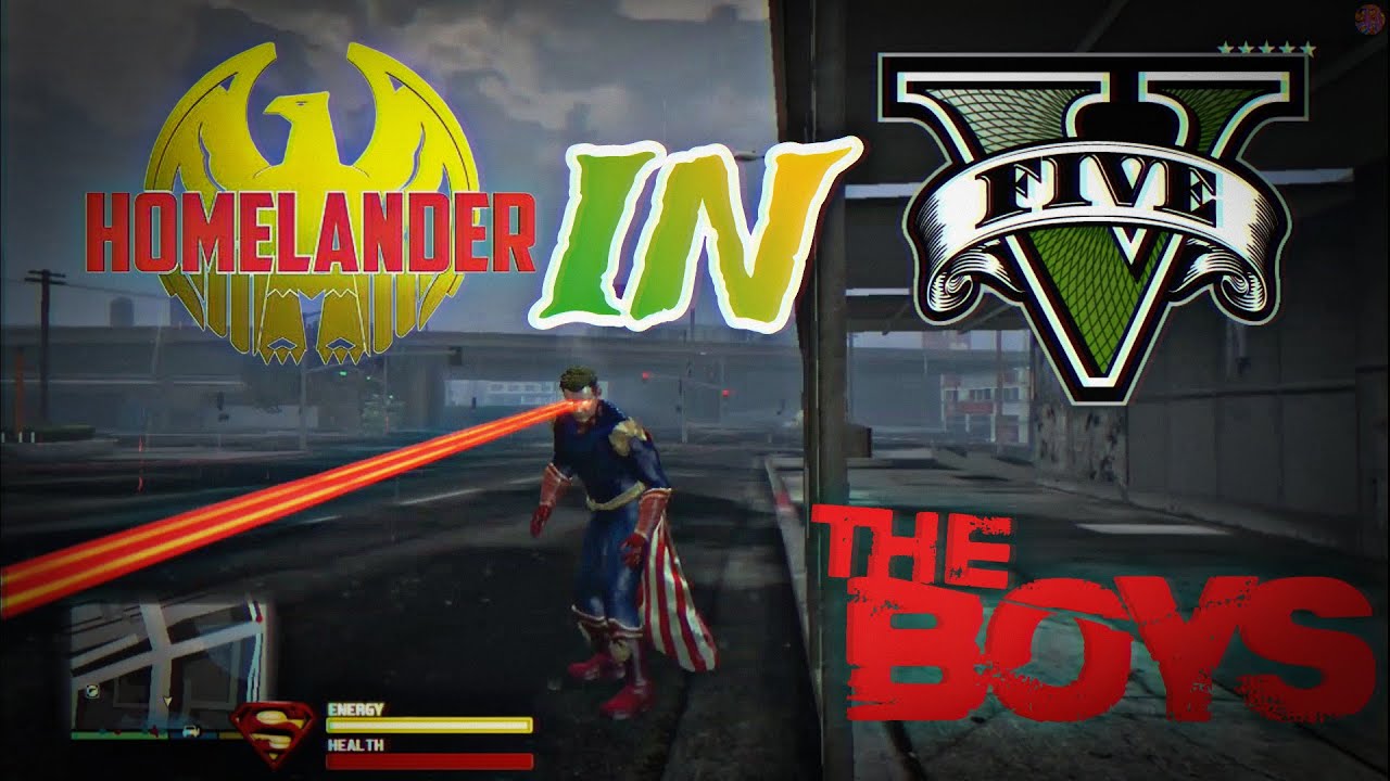 GTA 5 Homelander Mod | THE BOYS | Superhero Mod For GTA Game | DC ...