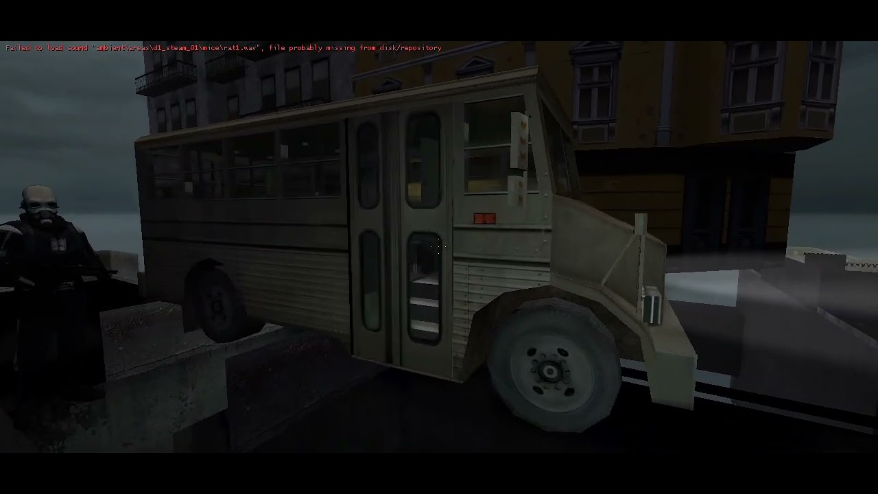 Hl2 beta city bus with base boosted music - YouTube