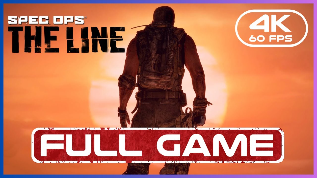 Spec Ops: The Line Playthrough Walkthrough [4K60fps] | No Commentary ...