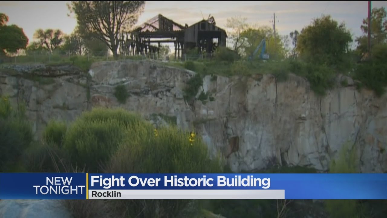 Last Monument To Rocklin's Quarry History Set For Demolition - YouTube