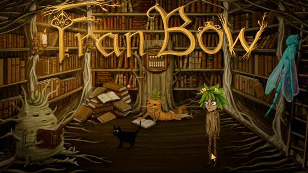 The library | Fran Bow: Part 16 - YouTube